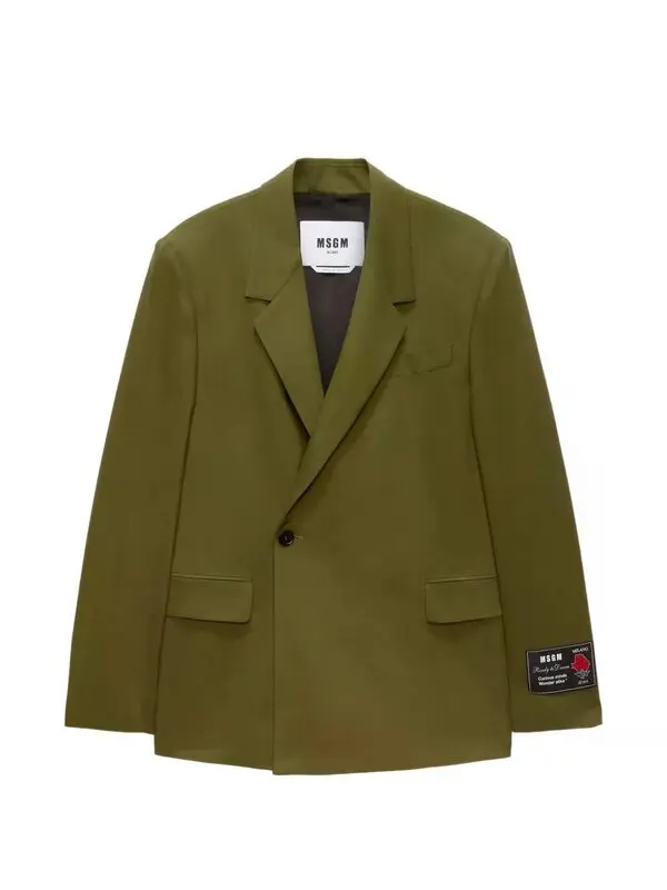 MSGM Double-breasted Blazer