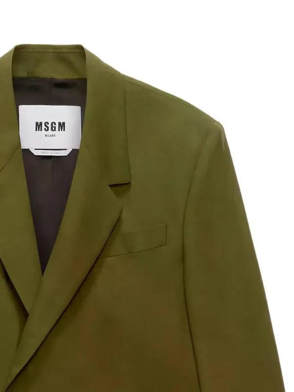 MSGM Double-breasted Blazer