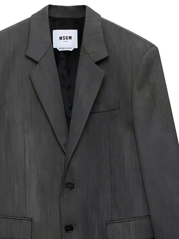 MSGM Single-breasted Blazer
