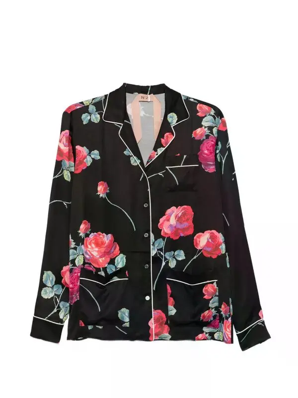 N°21 Floral-print Shirt