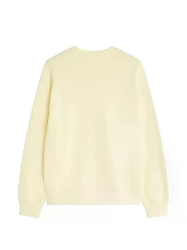 Maison Kitsuné Embroidered Sweatshirt - Yellow