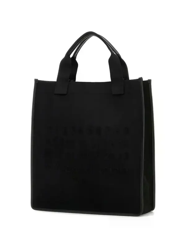 MAISON MARGIELA Vertical Shopping Tote Bag - Black