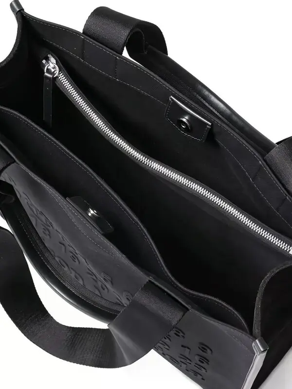 MAISON MARGIELA Vertical Shopping Tote Bag - Black