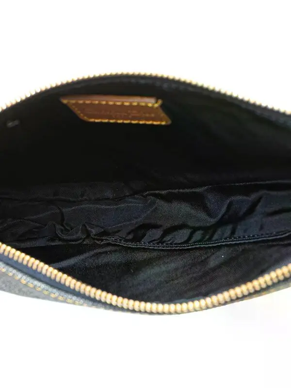 Dior 2001 Mini Denim Saddle Pochette - Blue