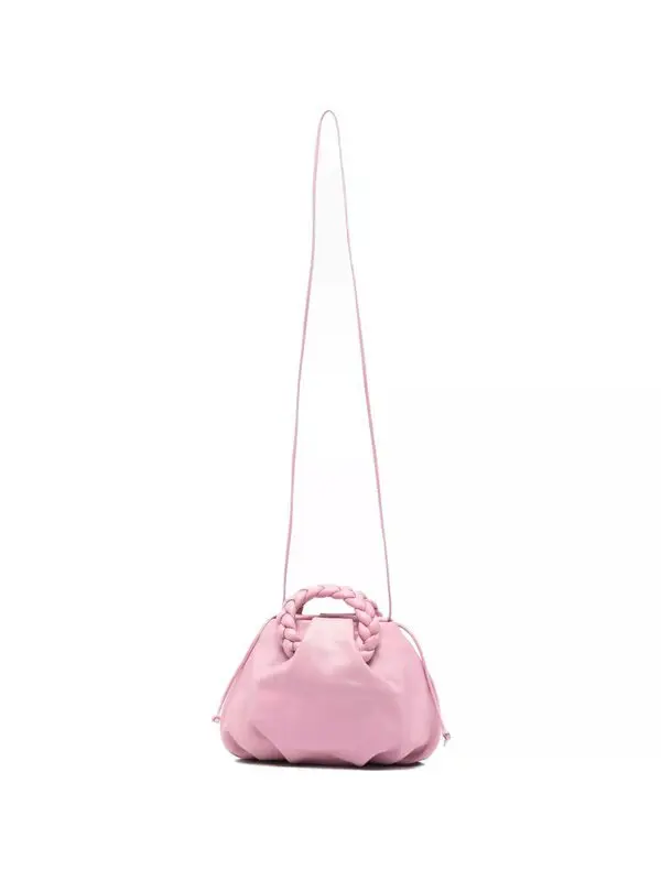 Hereu Bombon Mini Bag With Braided Handle - Pink