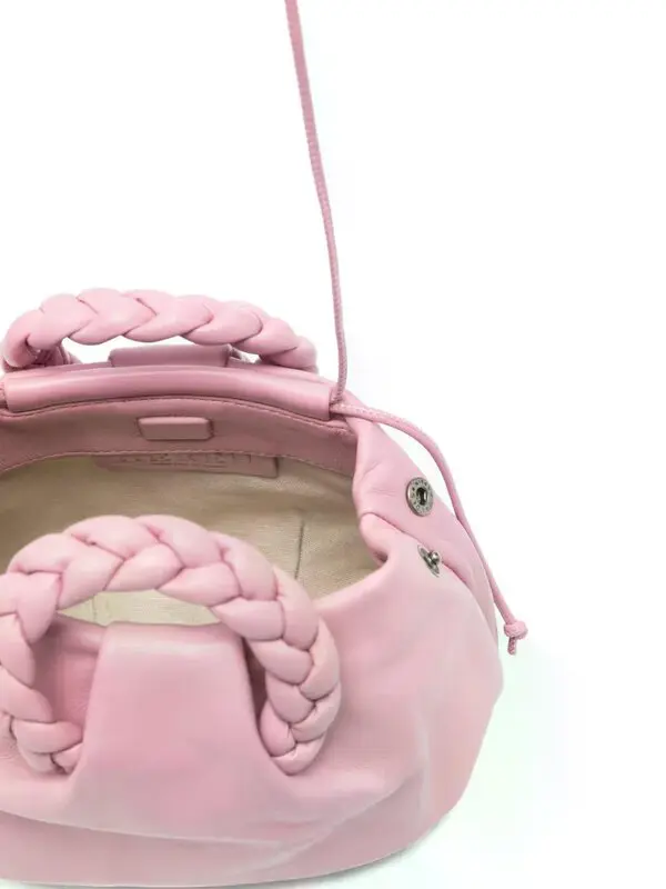 Hereu Bombon Mini Bag With Braided Handle - Pink