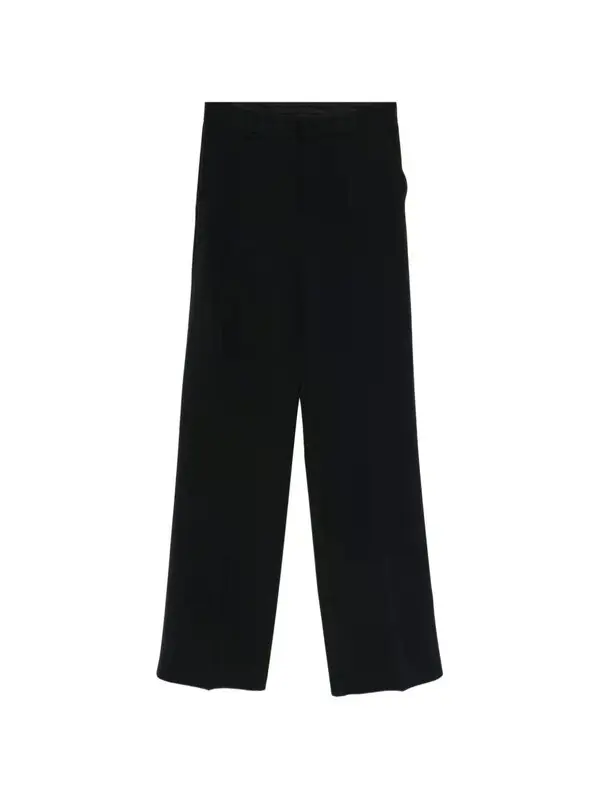 Federica Tosi Zipped Tailored Trousers - Black