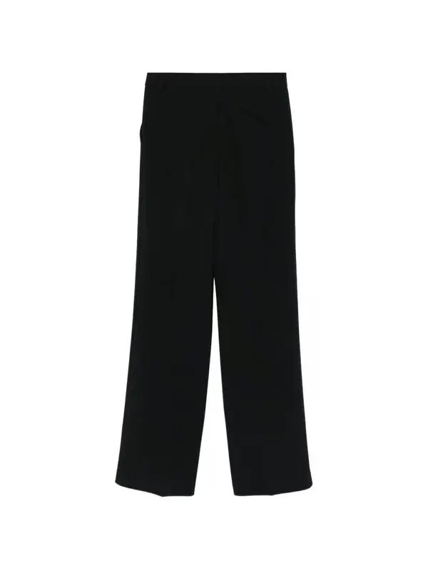 Federica Tosi Zipped Tailored Trousers - Black