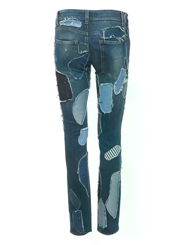 Dolce & Gabbana Patchwork Skinny Jeans