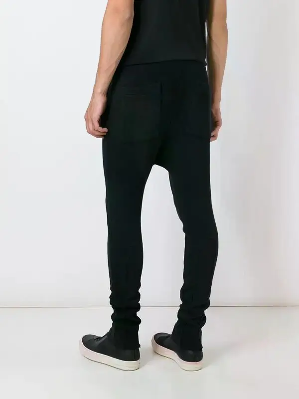 THOM KROM Ribbed Drop-crotch Trousers