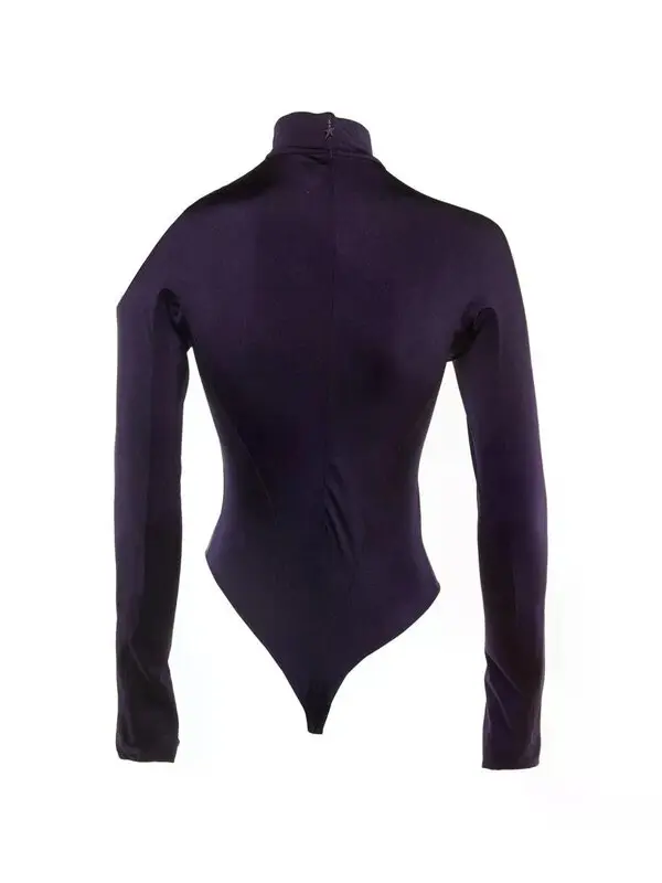 Thierry Mugler Crepe High-neck Top