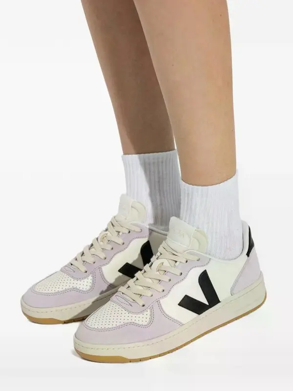 VEJA V-10 Panelled Sneakers