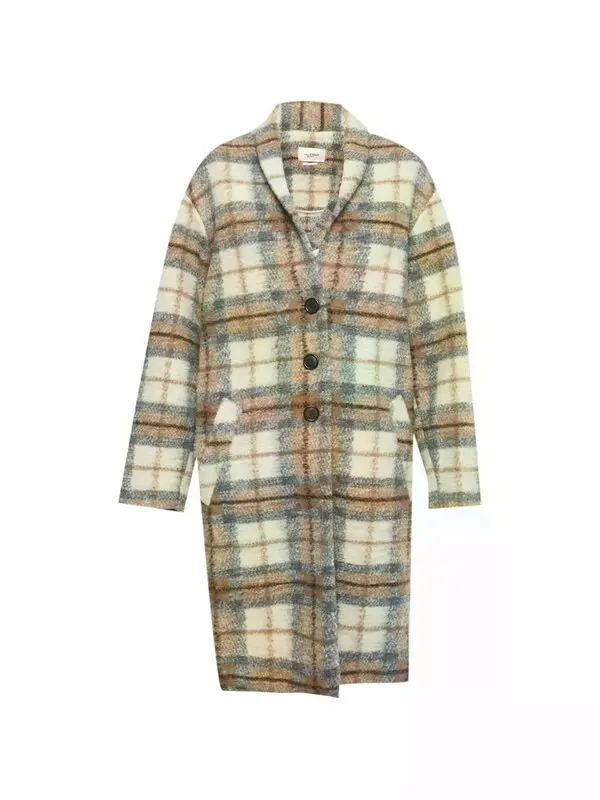 ISABEL MARANT VINTAGE Gabriel Checkered Coat