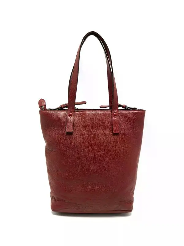 Bally Vertical Leather Tote