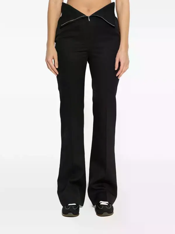 Alexander McQueen Zip-fastening Flared Trousers
