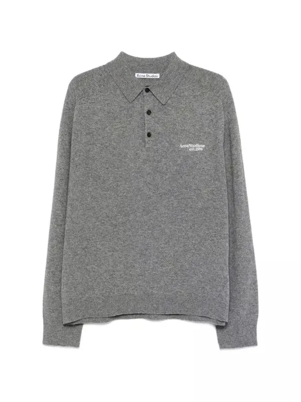 Acne Studios Wool Knit Polo