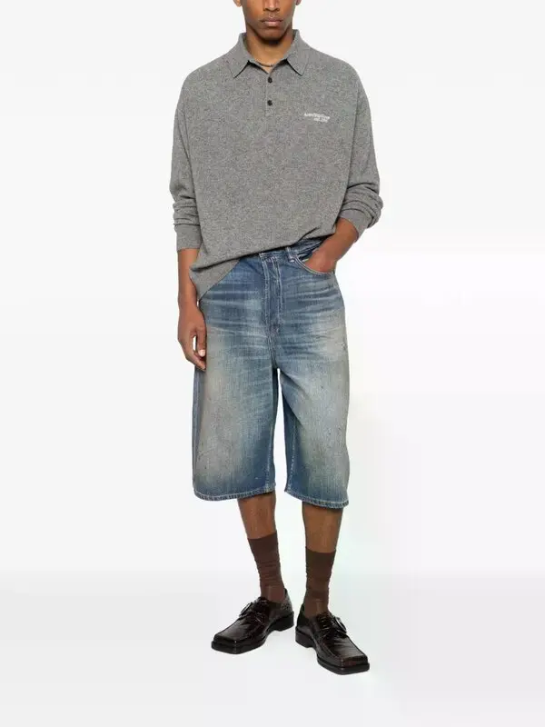 Acne Studios Wool Knit Polo