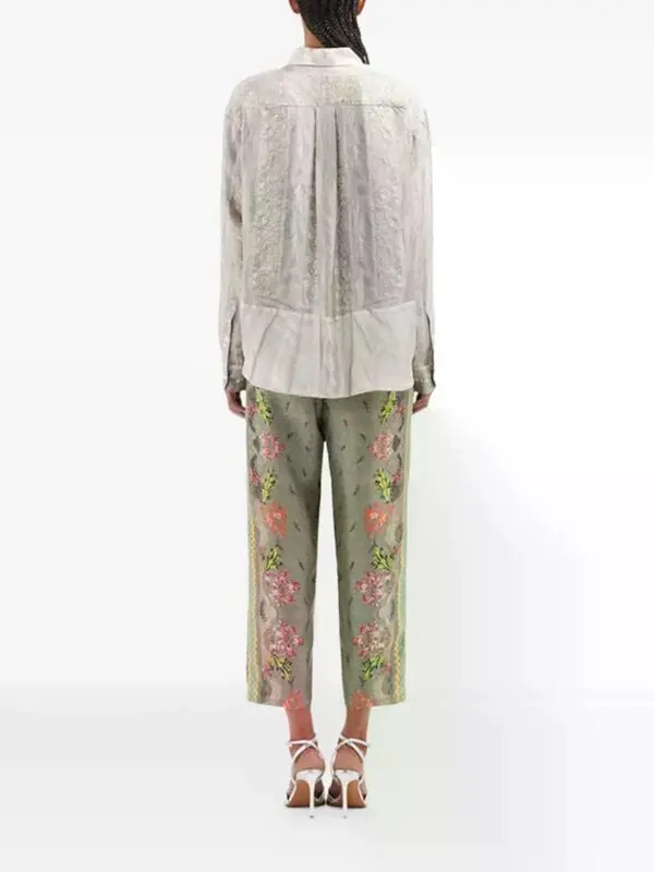 PIERRE-LOUIS MASCIA Floral-pattern Shirt