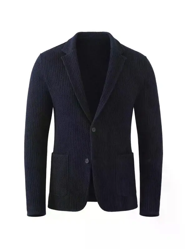 PATRICK ASSARAF Button Patch Pocket Blazer