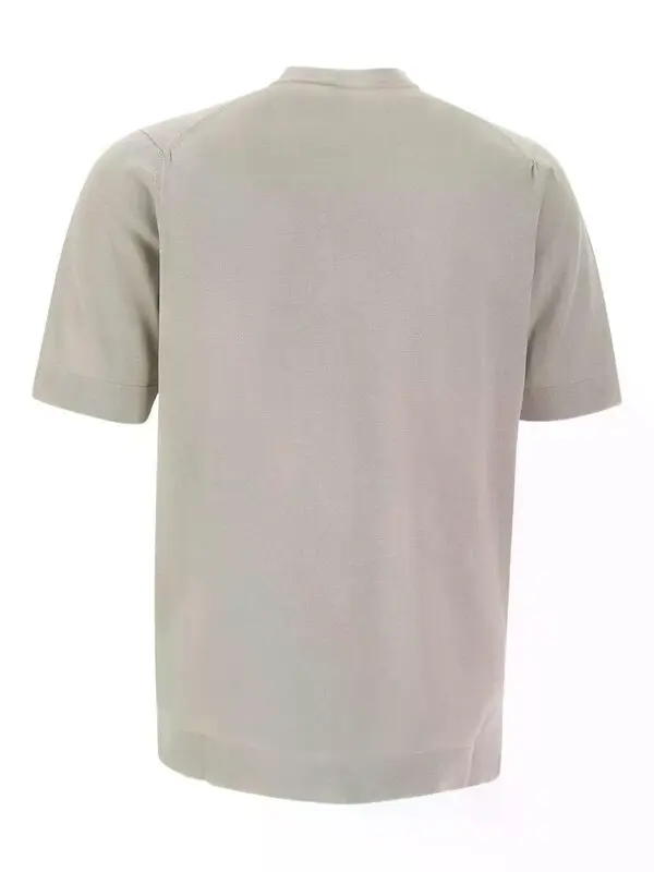 FILIPPO DE LAURENTIIS Ribbed-trim T-shirt