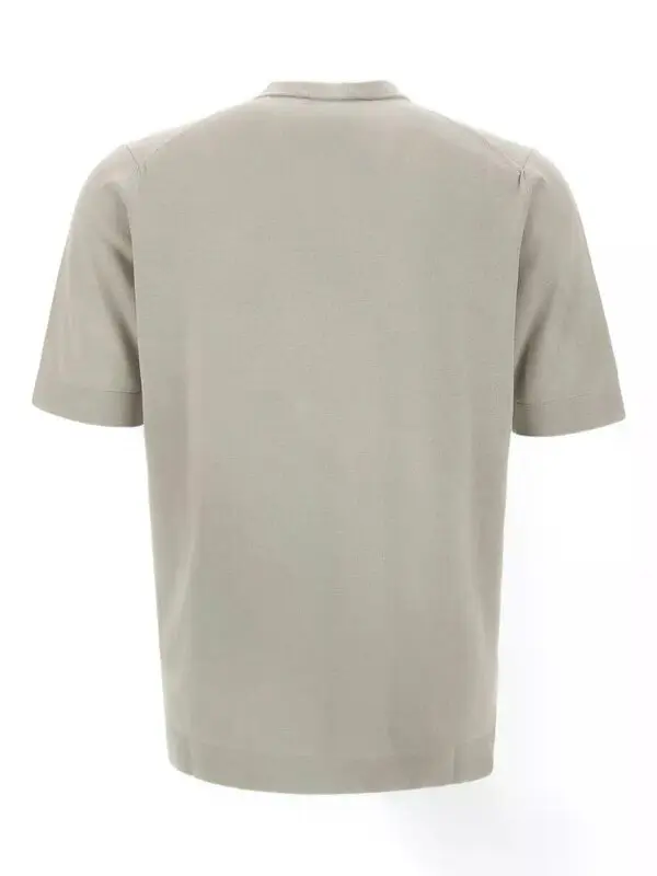 FILIPPO DE LAURENTIIS Ribbed-trim T-shirt