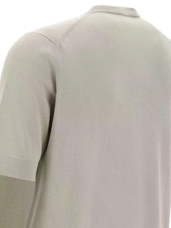 FILIPPO DE LAURENTIIS Ribbed-trim T-shirt