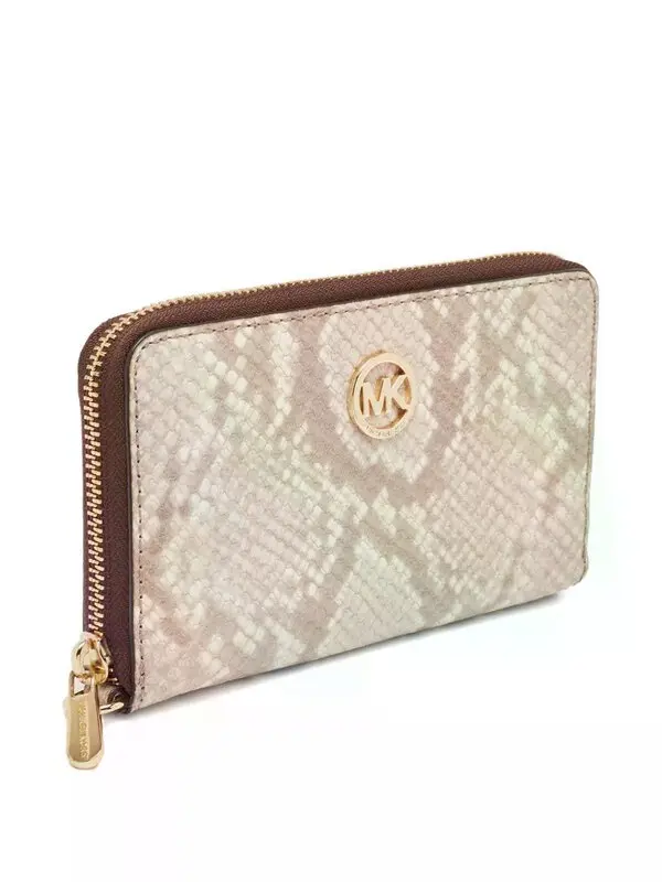 Michael Kors Snakeskin-embossed Wallet