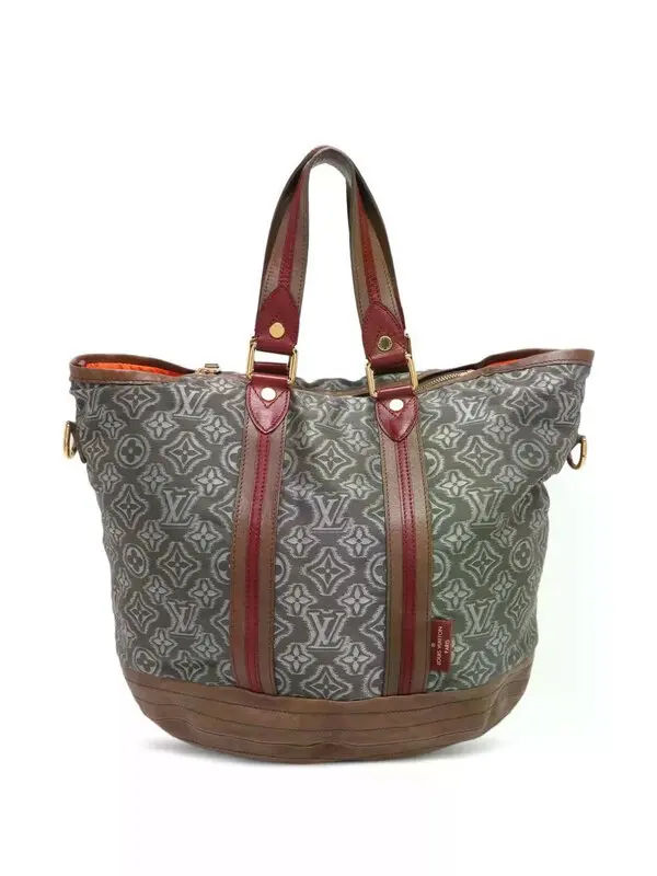 LOUIS VUITTON Monogram-jacquard Tote Bag