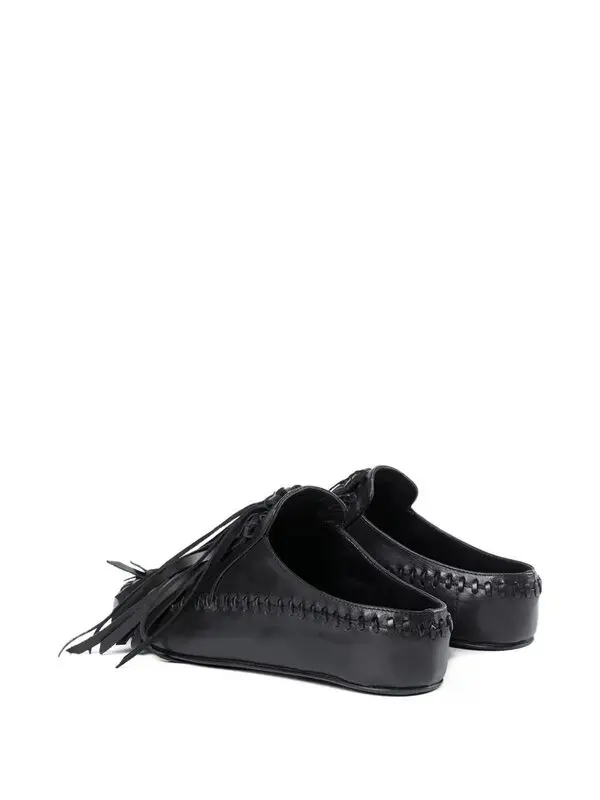 ANN DEMEULEMEESTER Fringe Soft Loafers