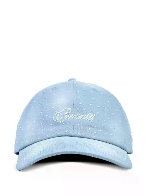 BREATH Embellished Baseball Cap - Blue