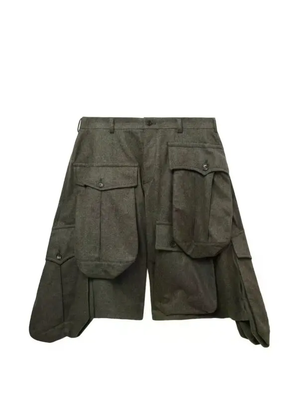 Comme Des Garçons Cargo Pocket Shorts - Grey