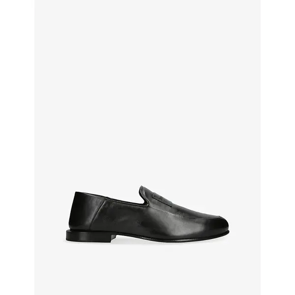 Givenchy Label Leather Loafers