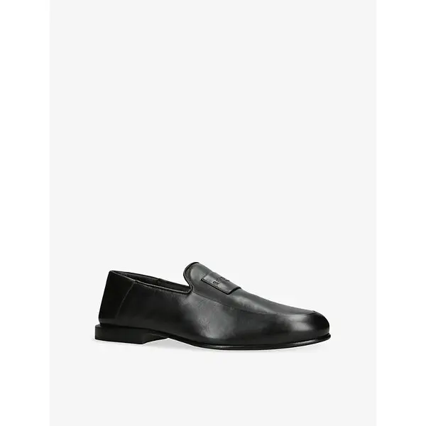 Givenchy Label Leather Loafers