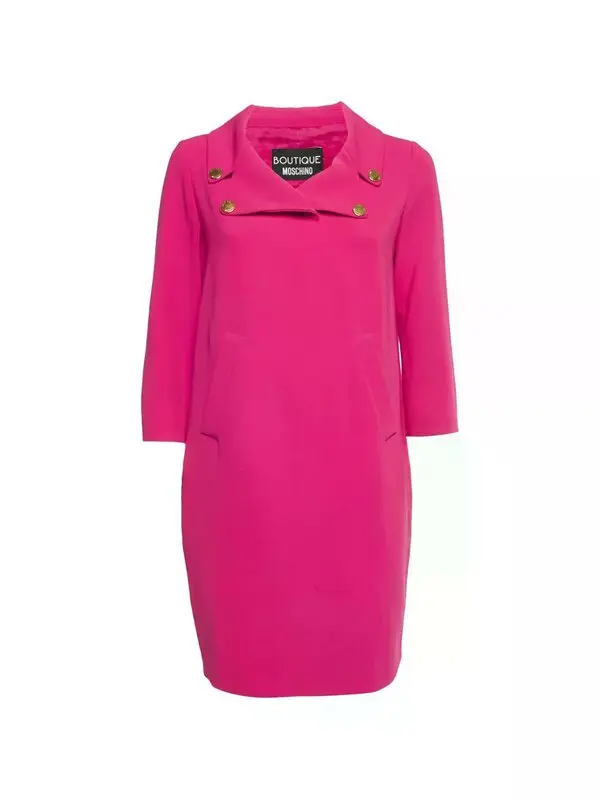 Moschino Button-embellished Mini Dress