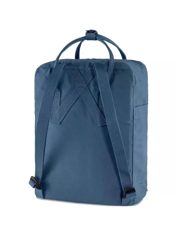 Fjallraven Logo-patch Zip Backpack - Blue