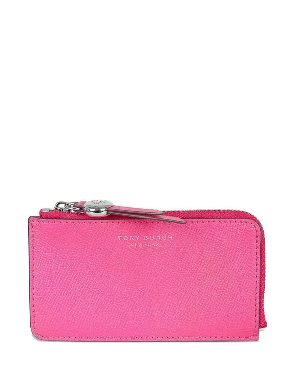 Tory Burch Romy Leather Wallet - Pink