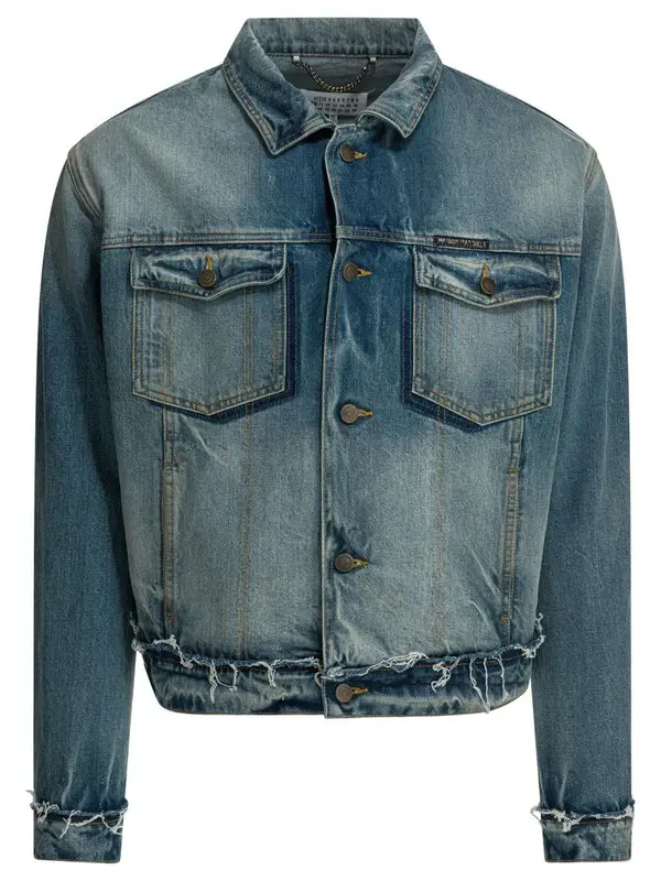 MAISON MARGIELA Denim Jacket - Blue