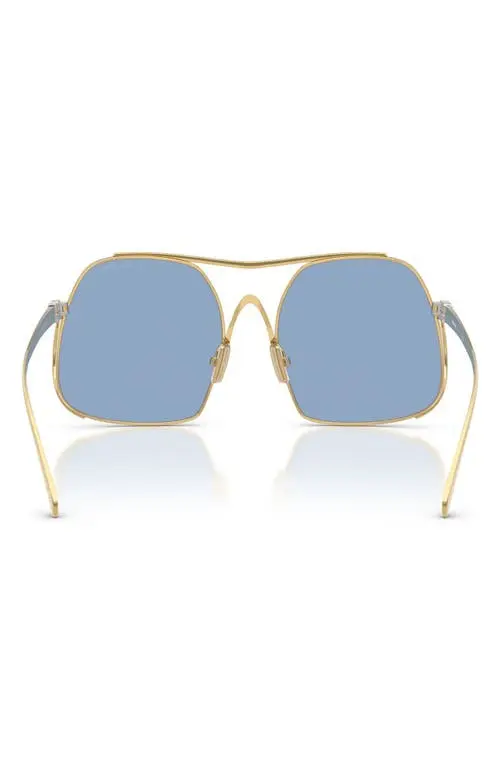 Miu Miu 57mm Square Sunglasses