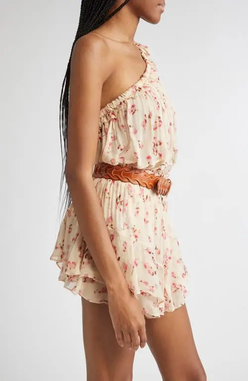 Isabel Marant Étoile Loeva One-shoulder Tiered Tunic