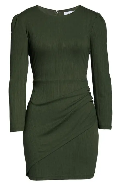 Ali & Jay Long Sleeve Ribbed Minidress