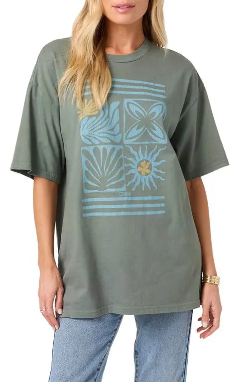O'Neill Og Elements Oversize Cotton Graphic T-shirt