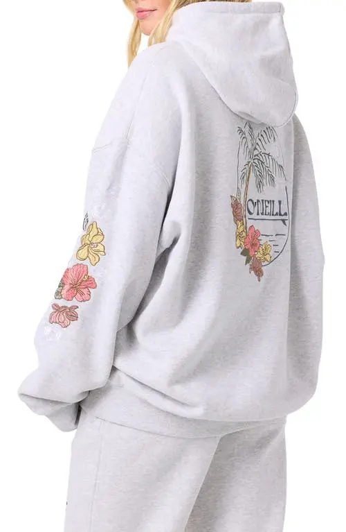 O'Neill Logo Embroidered Oversized Hoodie