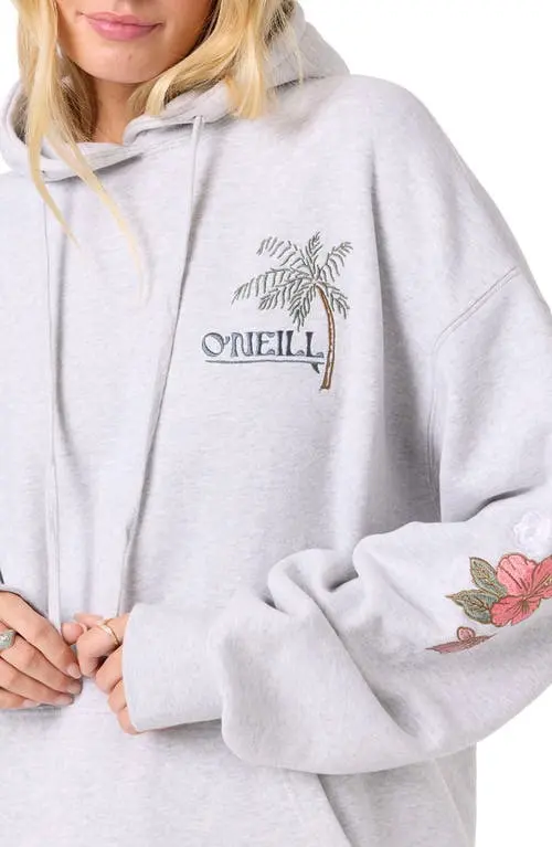 O'Neill Logo Embroidered Oversized Hoodie