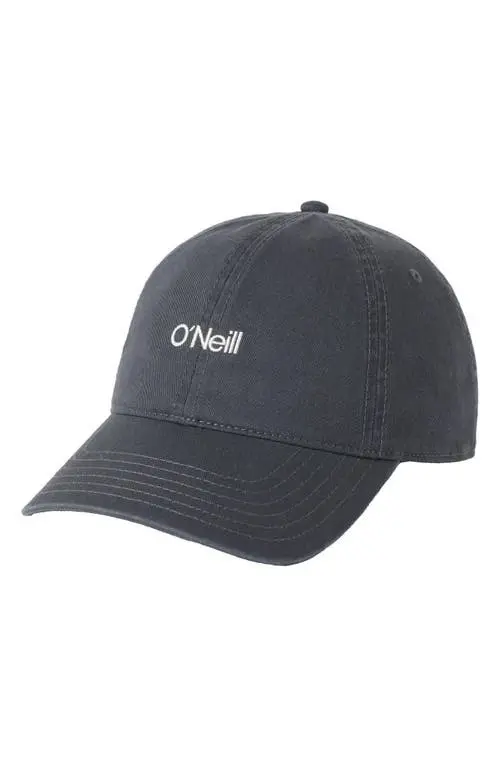 O'Neill Cotton Twill Cap - Dark Shadow