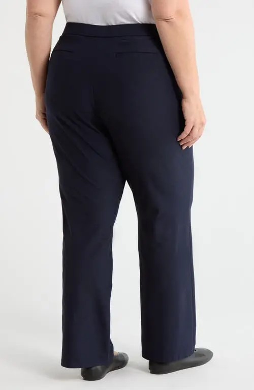 Eileen Fisher Stretch Crepe Kick Flare Ankle Pants