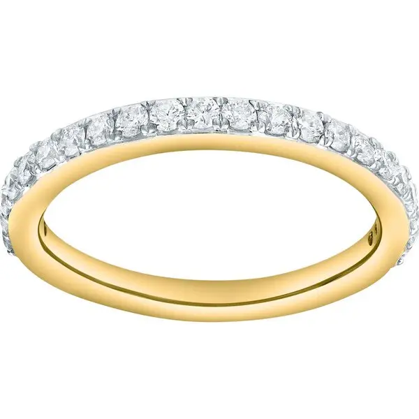LUVMYJEWELRY Sabrina 0.50 Ct Diamond Band Ring - 14k Yellow Gold