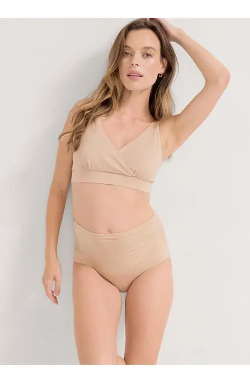 Hatch The Dream Feed Nursing And Sleep Bra - Sand