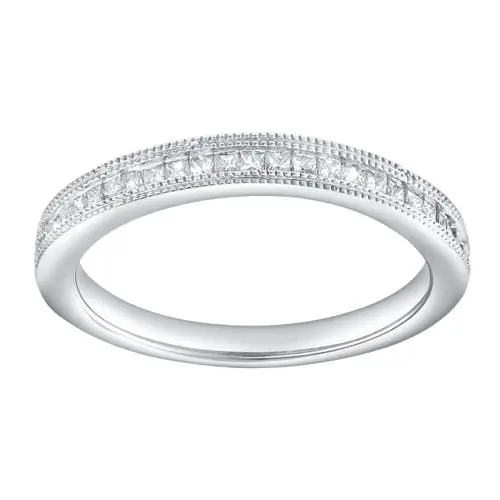 LUVMYJEWELRY 1.30 Ct 10k Gold Diamond Band - 10k White Gold