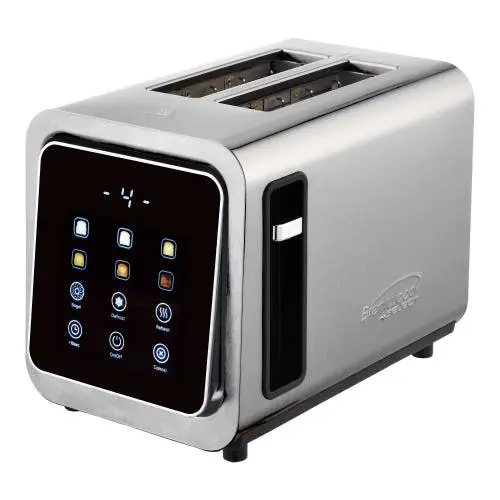 BRENTWOOD Digital Toaster - Stainless Steel