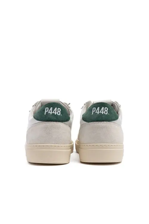 P448 Soho Colorblocked Leather Sneakers
